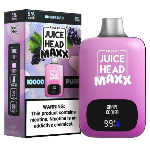 Juice Head Maxx 10K Grape Cooler Disposable Vape | $11.95 – Ejuice Store